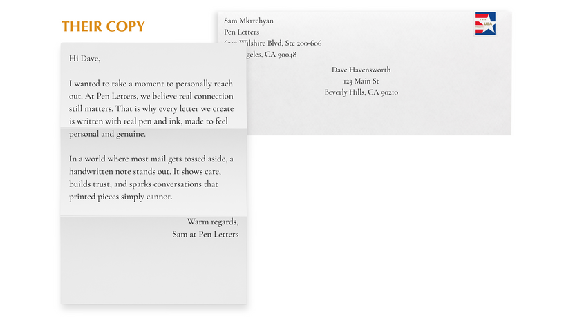 Handwritten Letter Services | Handwritten Direct Mail – Pen Letters